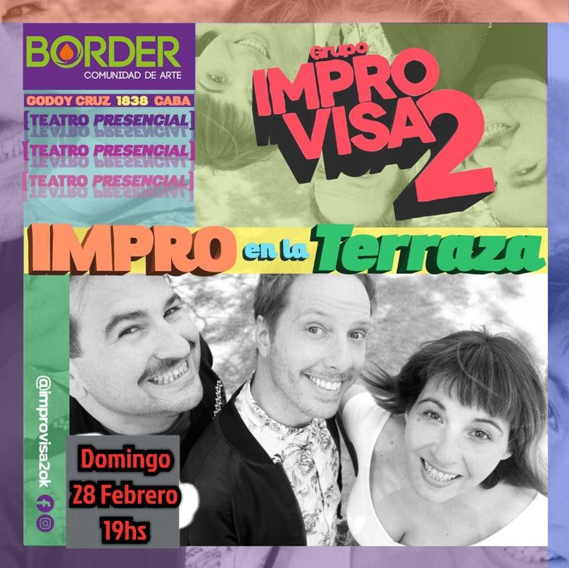 Regreso a escena: "Improvisa2" en el Teatro Border