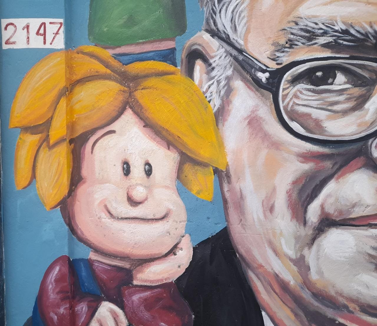 A 90 años de su nacimiento, homenaje a Quino con un mural en Mármol