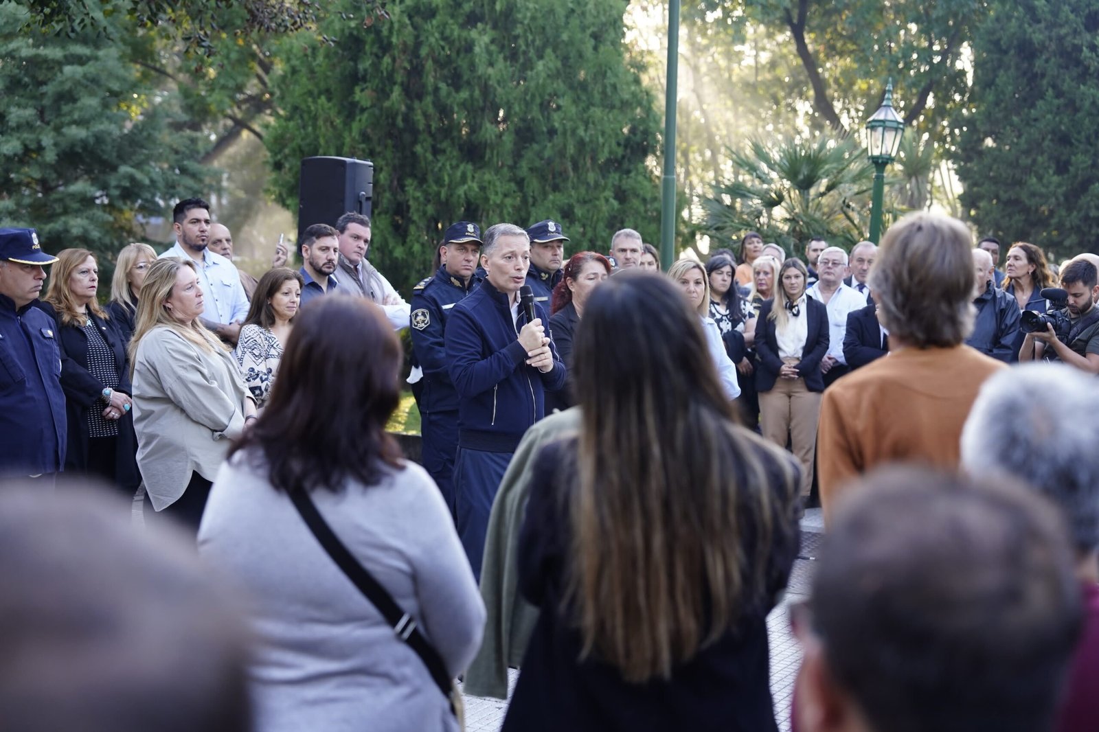 Fernando Gray encabezó el acto por el 111° aniversario de Esteban ...